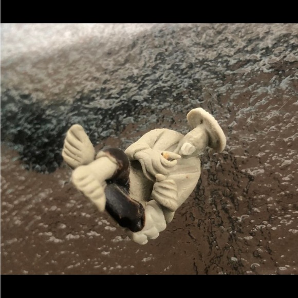 Accents | Miniature Mudman Figurine Man Gray | Poshmark